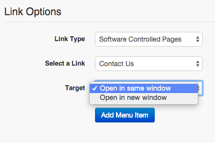 How do I add a new menu option to the site? – Web Ninja Support
